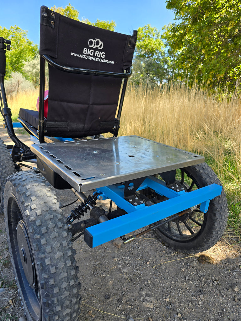Rig Rear Rack – Not A Wheelchair